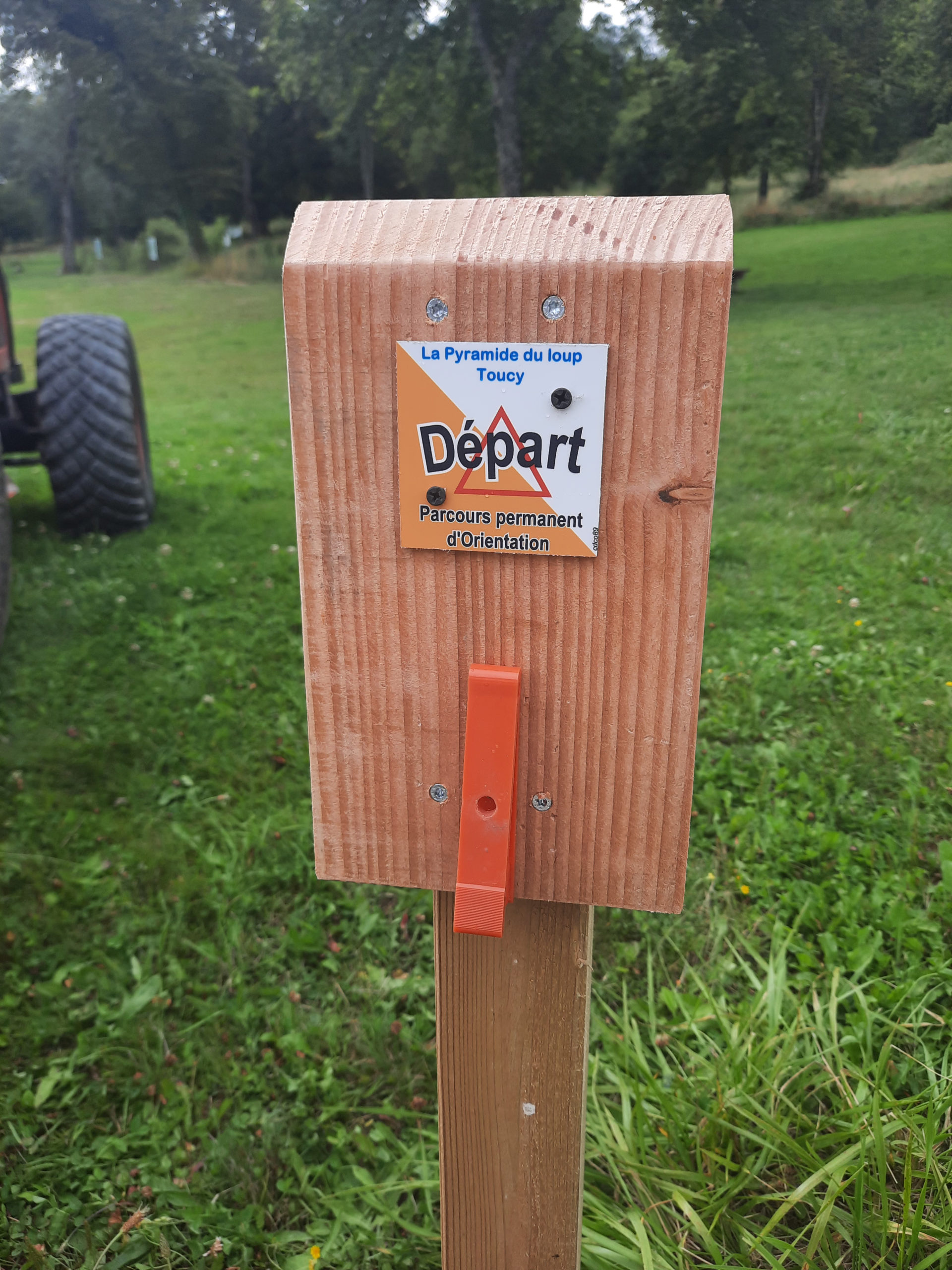 Parcours d'orientation - La Pyramide du Loup